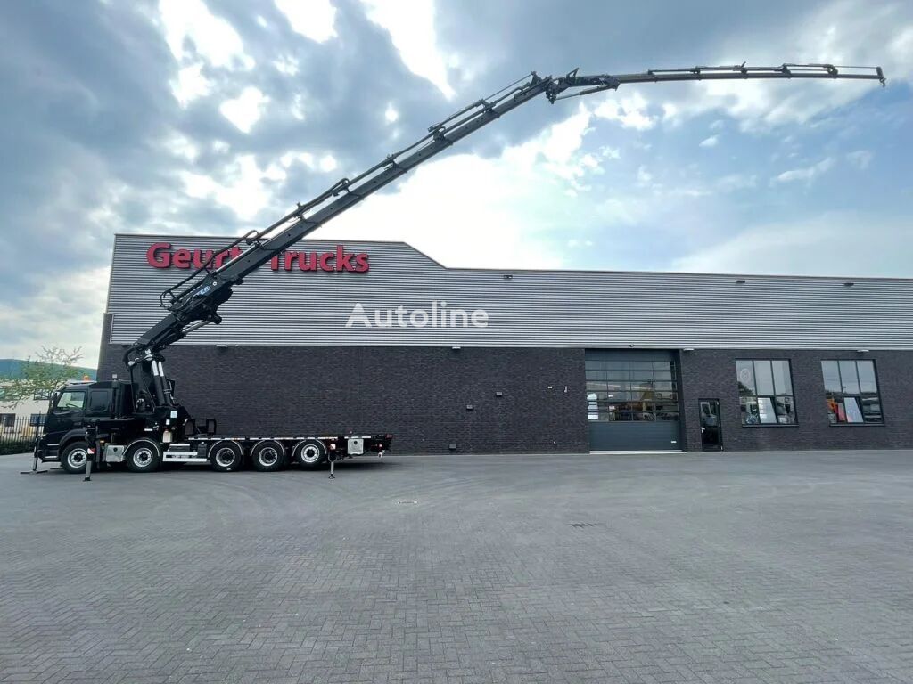 Volvo FMX 540 10X4 + EFFER 1255/7S + JIB 6S HD KRAAN/KRAN/CRANE/GRUA kamion platforma