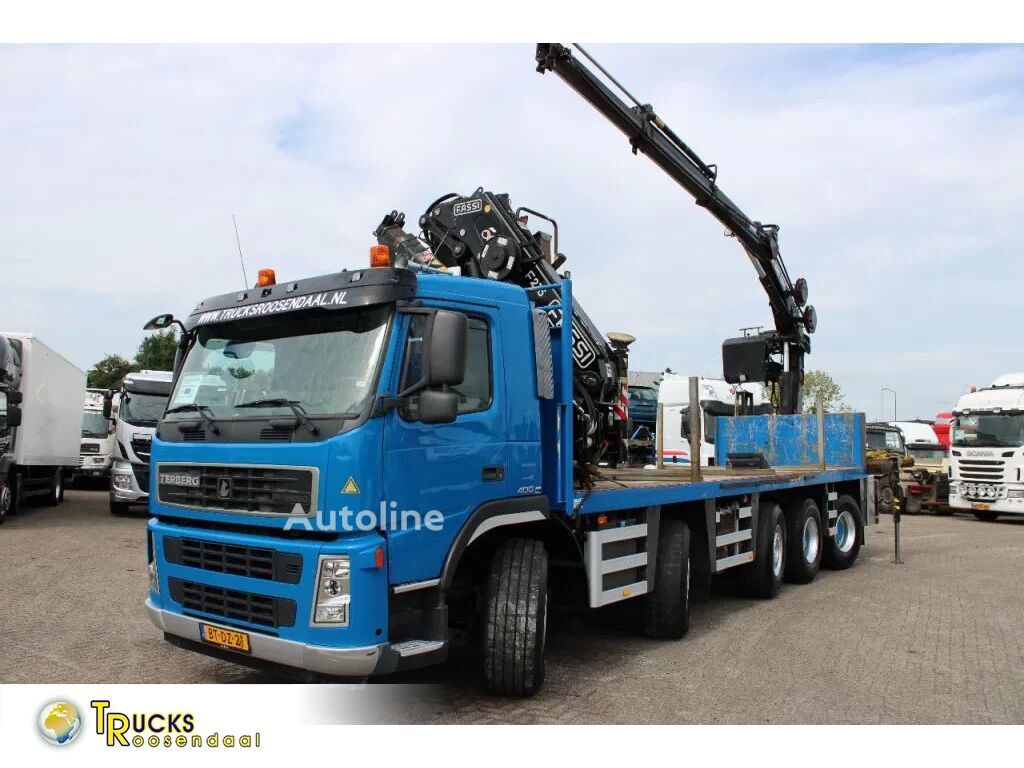 Terberg FM 2850 hiab 200c + 10x4 + fully functional + euro 5 kamion platforma