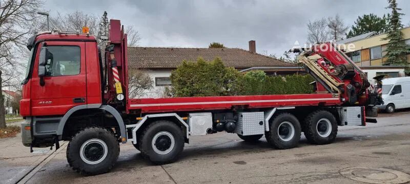 Mercedes-Benz AK 8X8 FASSI 660 EINZELBER SEILWINDE kamion platforma