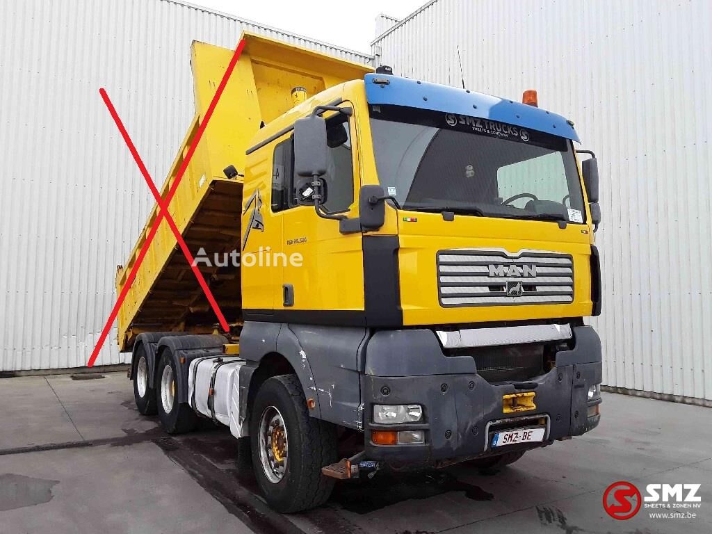 MAN TGA 26.530 tractor tipper 6x4 kamion šasija