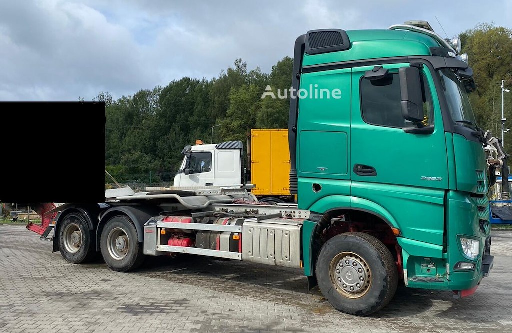 Mercedes-Benz Actros 3363 6x4, 630 hp, stell/air, retarder, air con kamion šasija