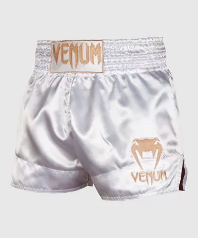 VENUM CLASSIC MUAY THAI ŠORC BELO-ZLATNI XXL