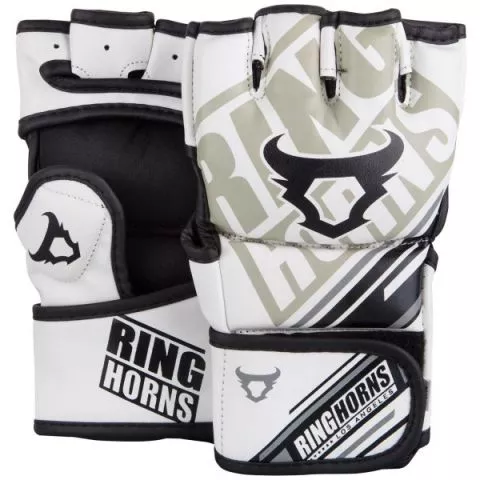Ring Horns Rukavice MMA Nitro Bele S