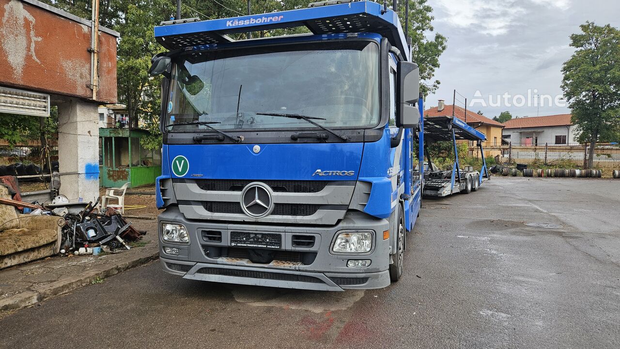 Mercedes-Benz Actros 1841 ls autotransporter + prikolica autotransportera