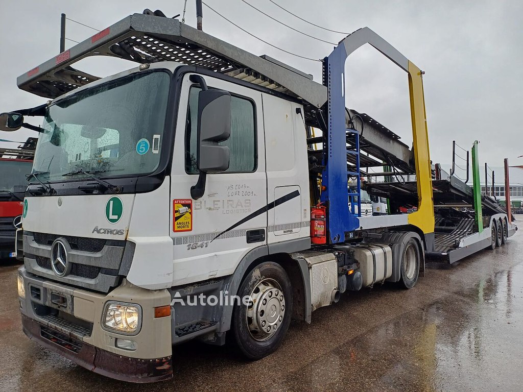 Mercedes-Benz ACTROS + LOHR 2008 autotransporter + prikolica autotransportera