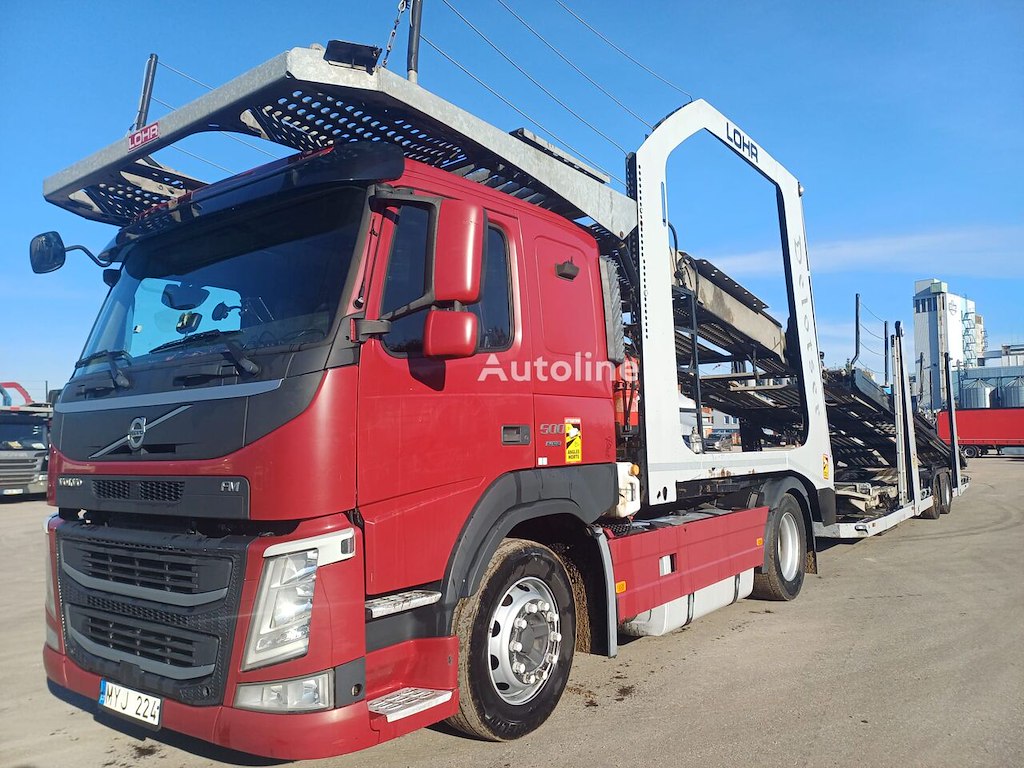 Volvo Lohr 2005 autotransporter + prikolica autotransportera