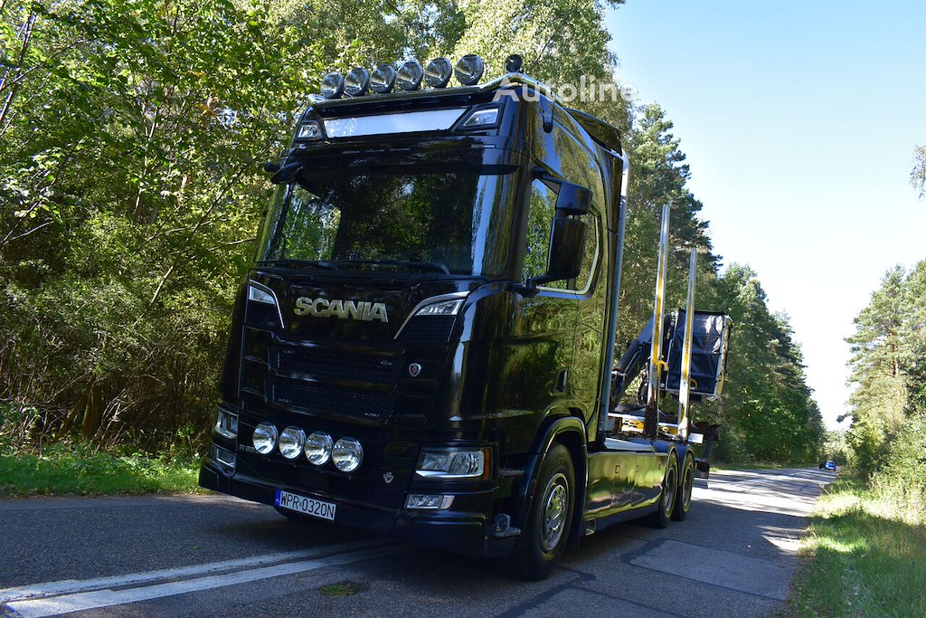Scania R650 kamion za prevoz drva