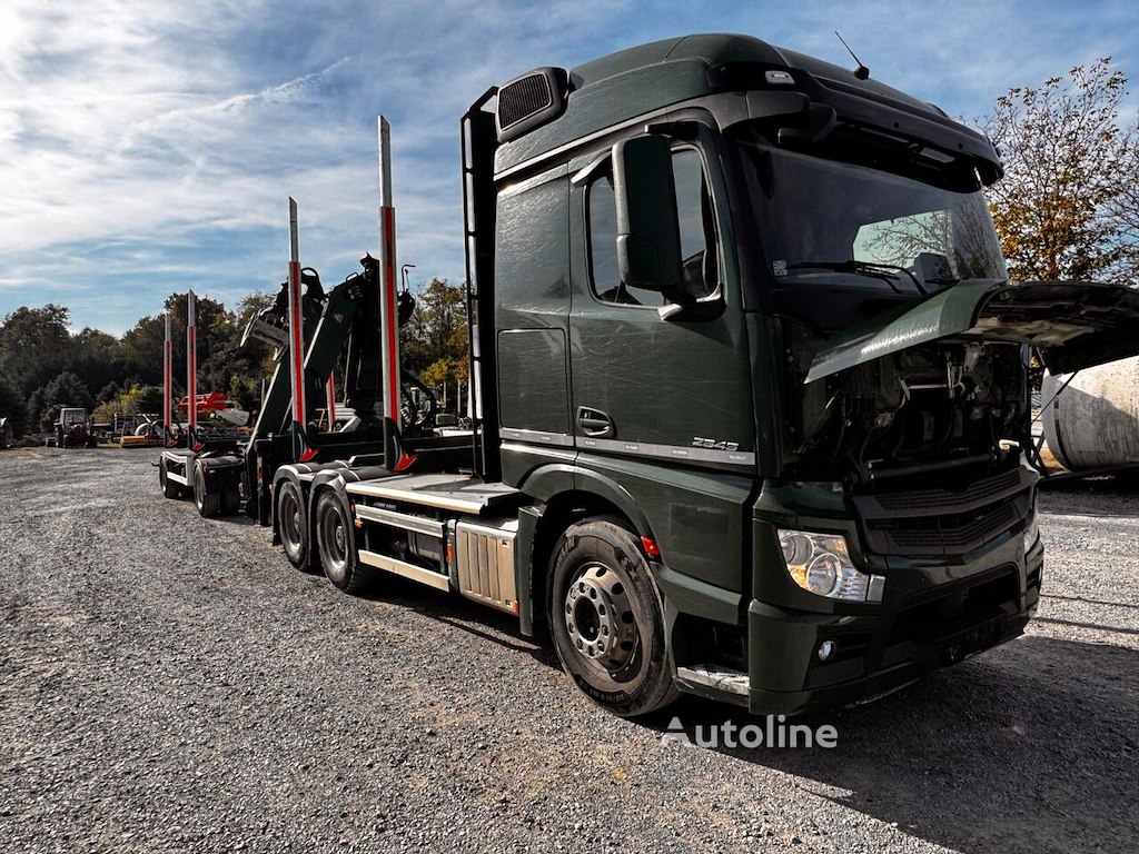 Mercedes-Benz Actros 2645 kamion za prevoz drva