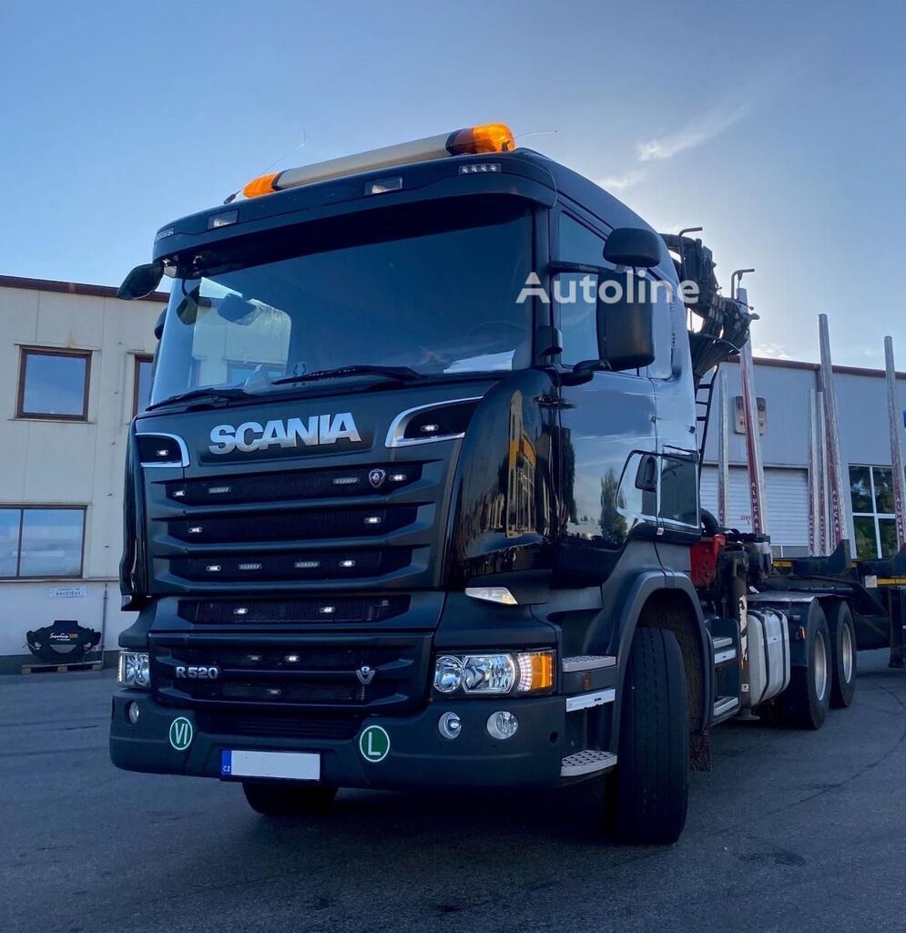 Scania R520 kamion za prevoz drva