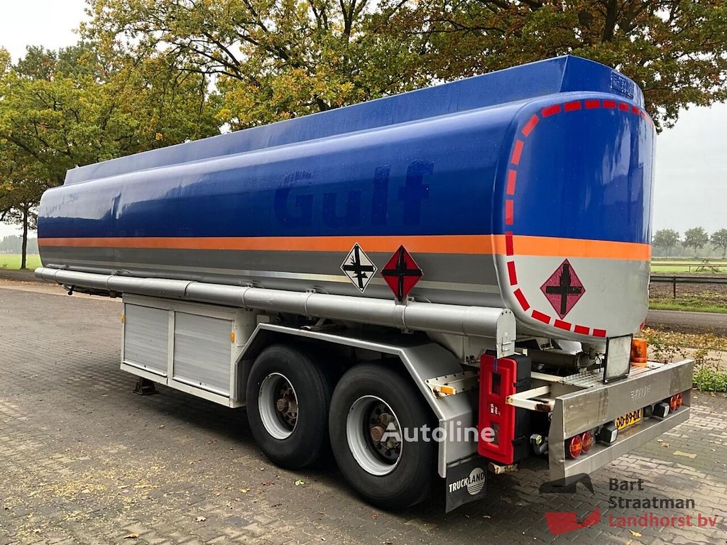 Burg BPO 12,5-18 2 axle tank trailer with 5 compartments 33,000 L cisterna za goriva i maziva
