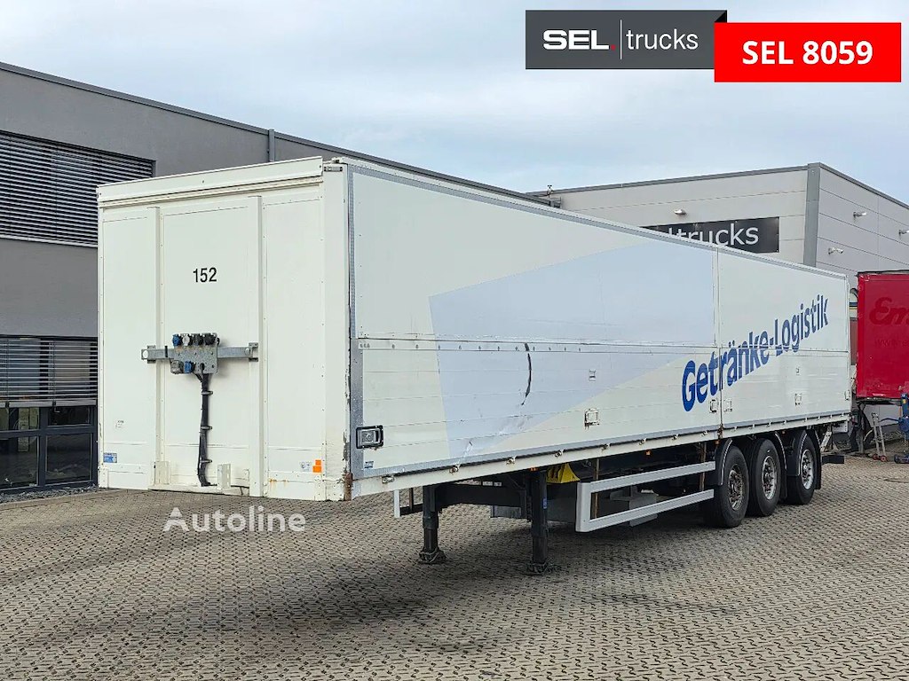 System Trailers Trailer PRSSL-24-1-TRI furgon poluprikolica