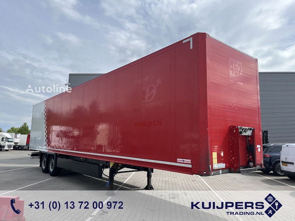 Schmitz Cargobull SCB S2 / Box Trailer furgon poluprikolica