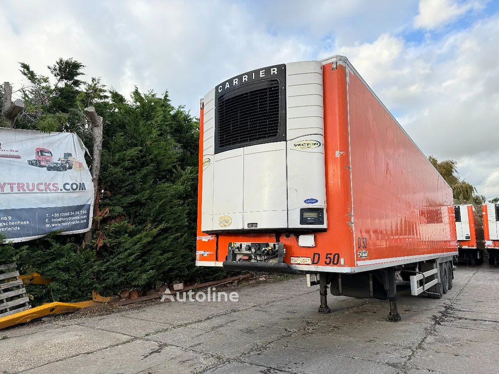 Chereau Frigo Carier Vector 1850 3 axle 7CM Side H2.60 poluprikolica hladnjača