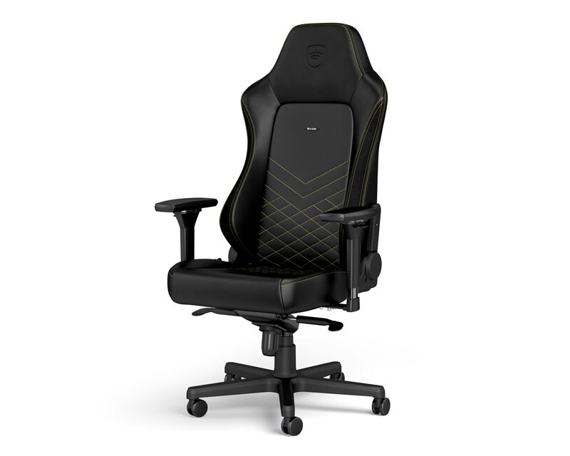 NOBLECHAIRS - HERO Gaming stolica crno-zlatna
