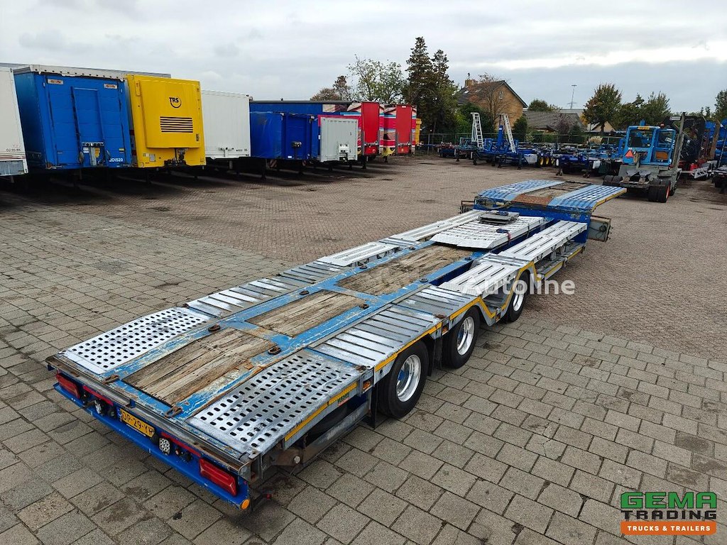 Meusburger MTS-3 3-Axles BPW - Semi Low Loader - Drum Brakes - Lift Axle - poluprikolica sa niskom platformom