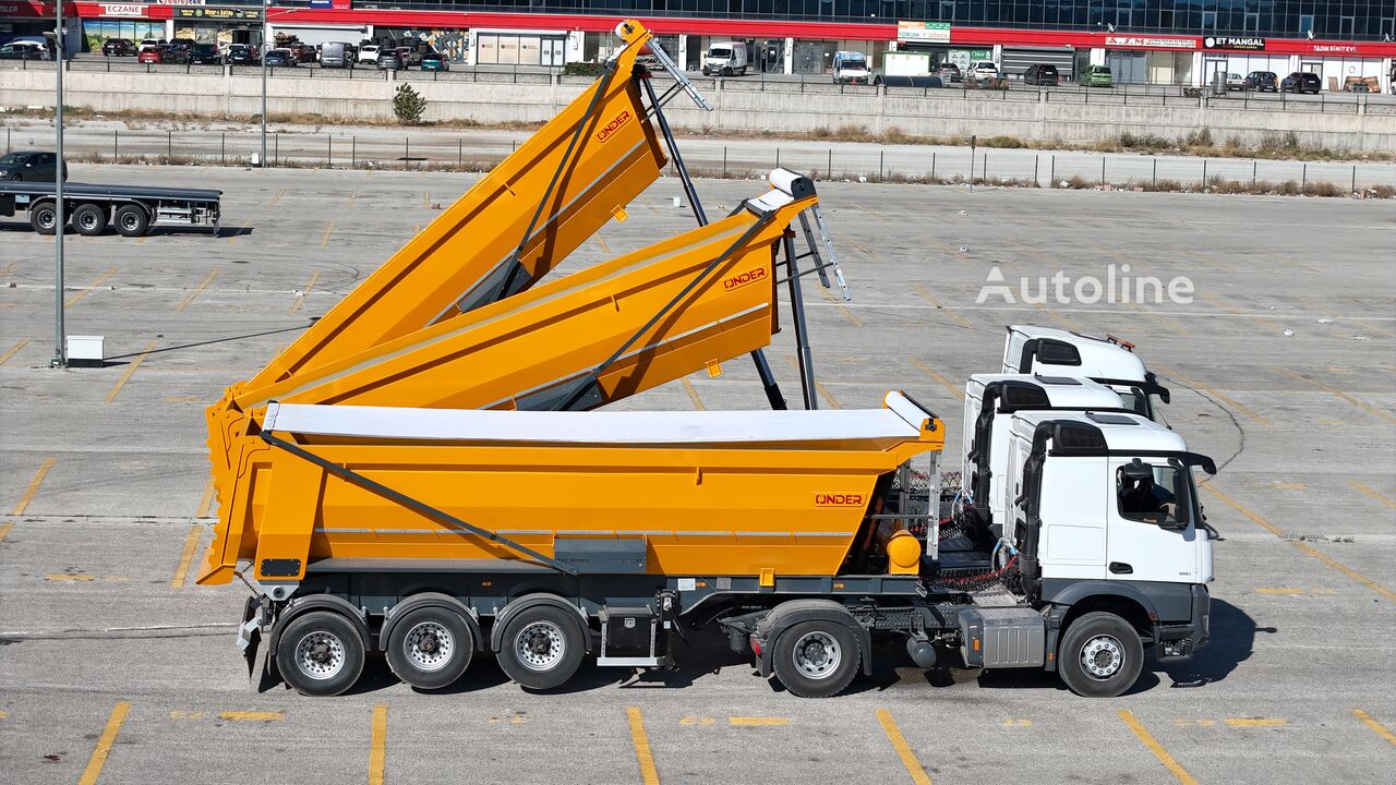 Nova Onder Trailer AGM03 Tipper semi-trailer HARDOX 3 axl poluprikolica kipera