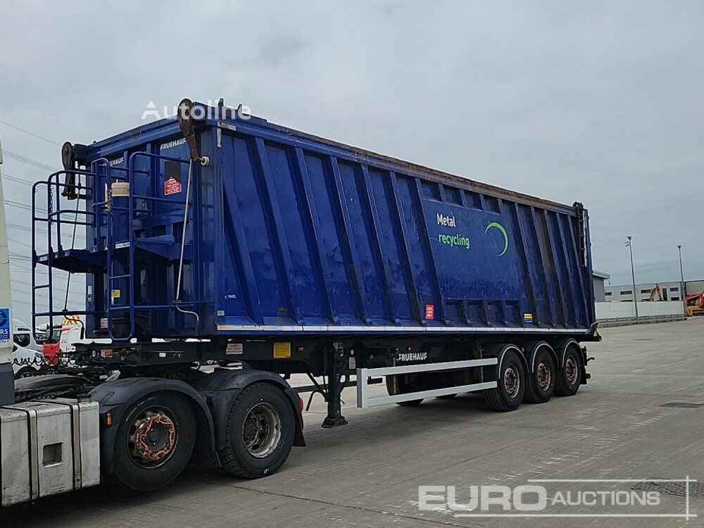 Prodaje se Fruehauf Tri Axle Bulk Tipping Trailer, Easy Sheet poluprikolicu kipera na aukciji