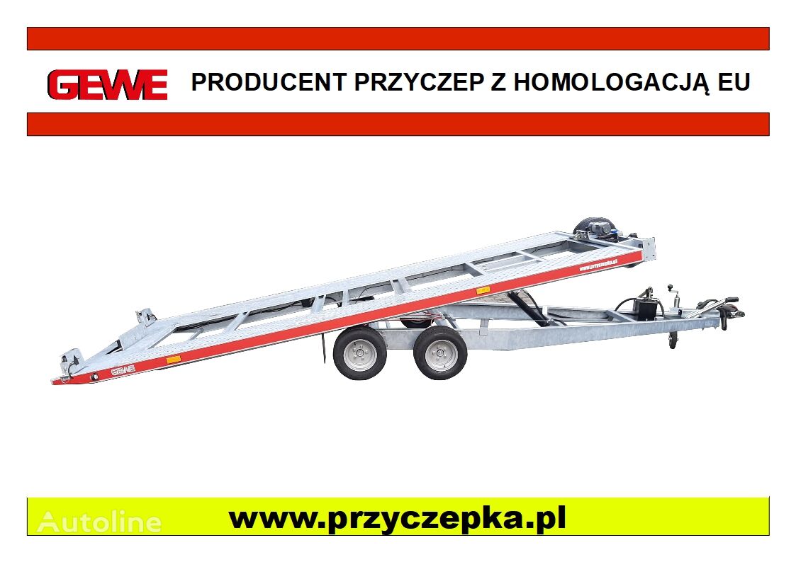 Nova Gewe L3500 U/1 prikolica autotransportera