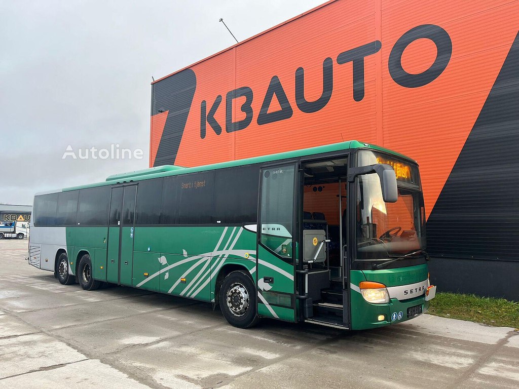 Setra S 417 UL 6x2*4 AC / AUXILIARY HEATER / WC / WHEELCHAIR LIFT prigradski autobus