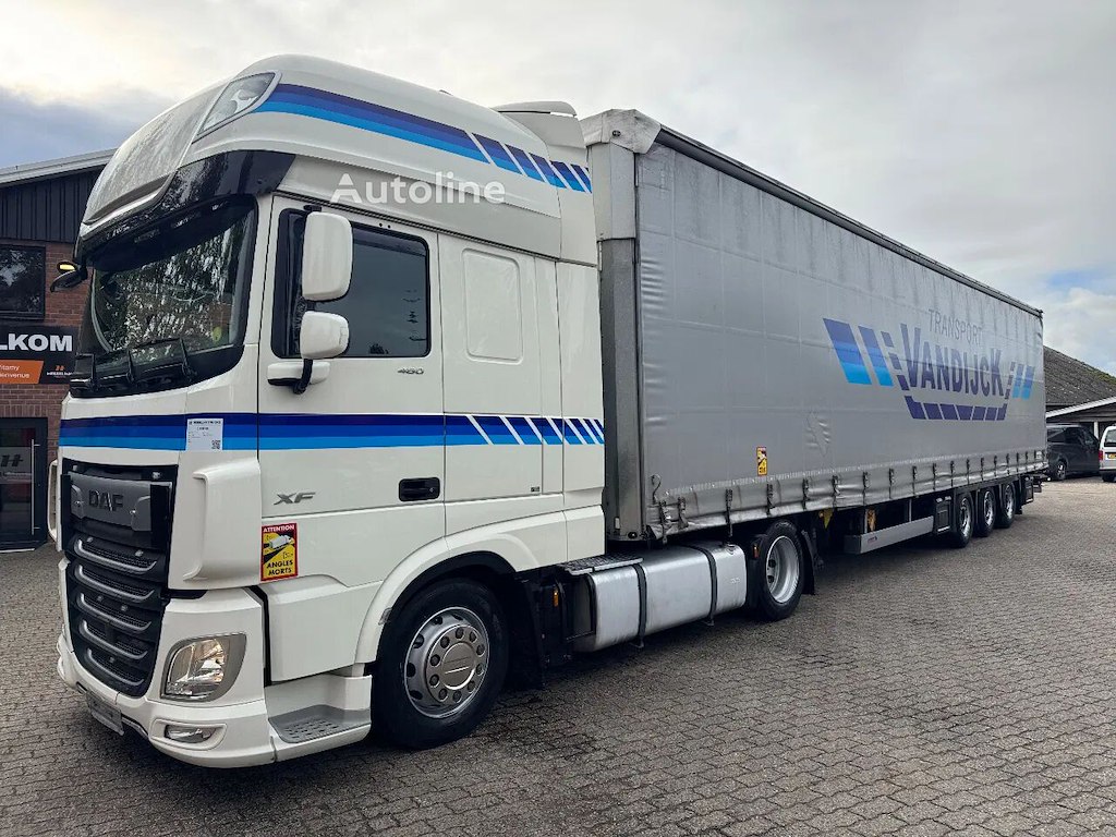 DAF XF 480 4x2 SSC Retarder + Schmitz 2021 Hefdak 630.095KM tegljač