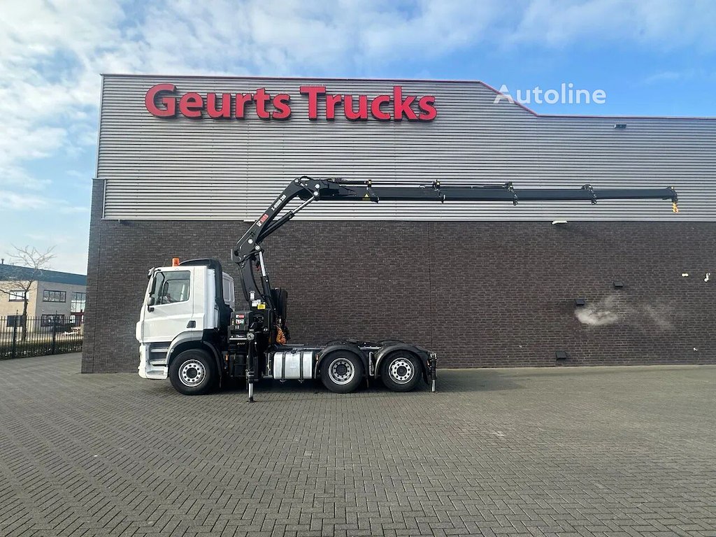 DAF CF 480 6X2 HIAB X-HIDUO 298 EP-4 KRAAN/KRAN/CRANE/GRUA tegljač