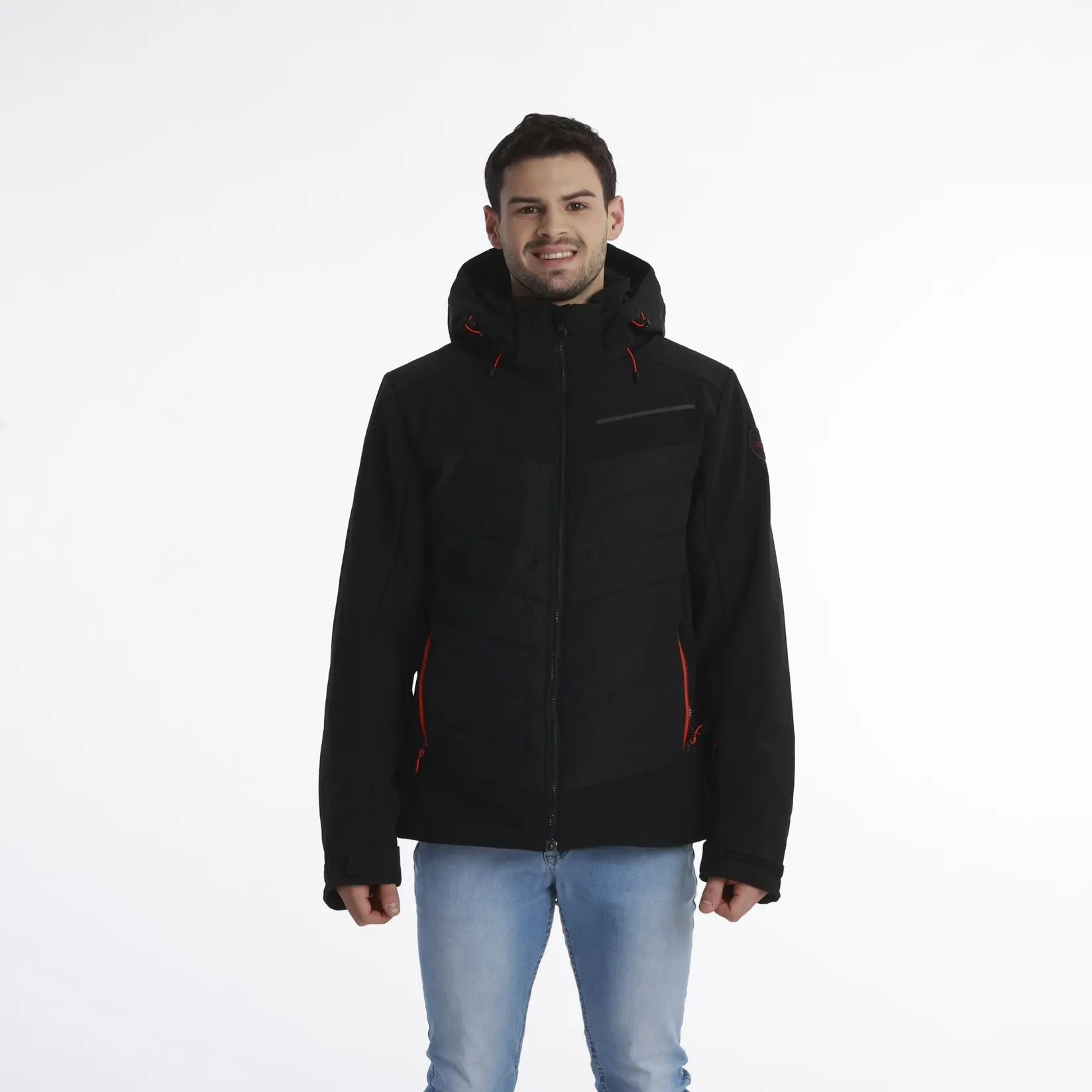 Icepeak Muška jakna Fremont M, Crna