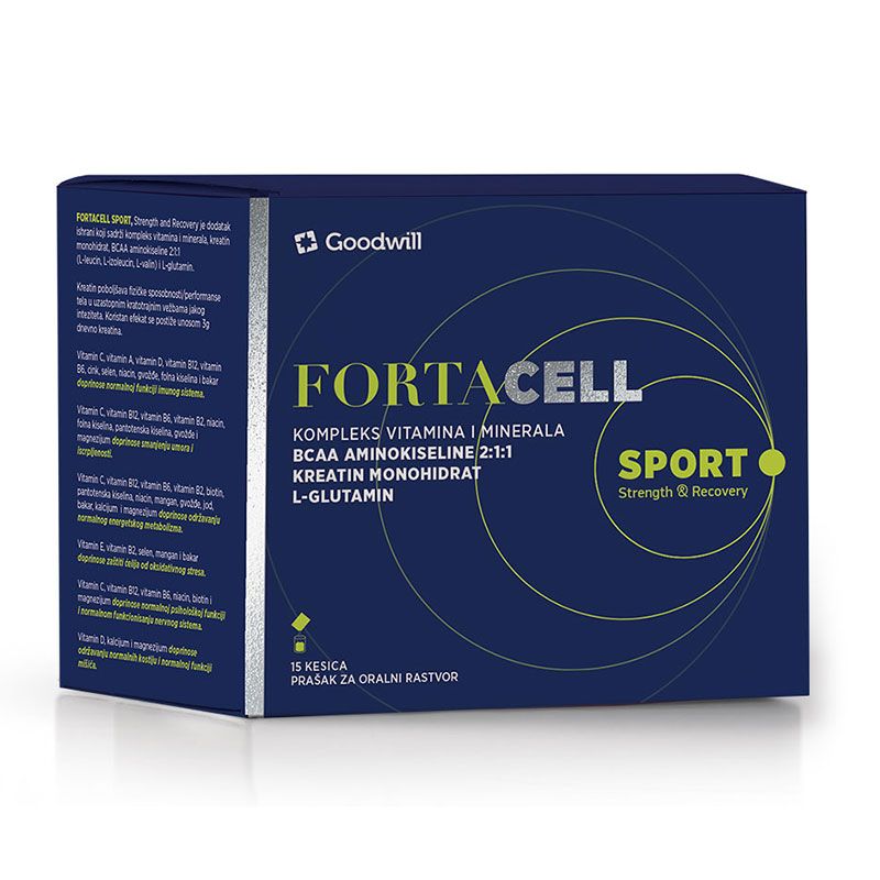 Fortacell Sport 15 kesica