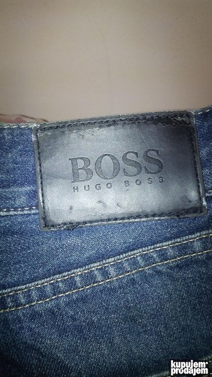 Originalne Hugo Boss farmerice 34 100% cotton