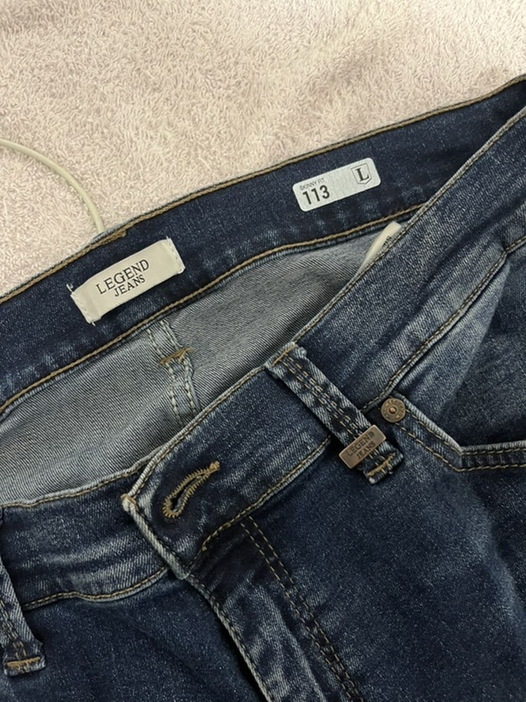 Muške farmerke LEGEND JEANS – model 113, Skinny Fit, veličina L. -
