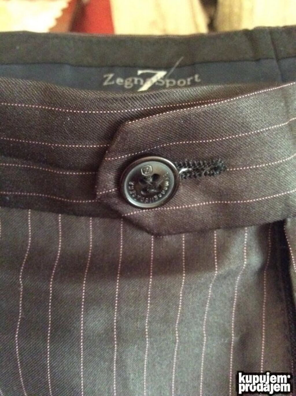 Original Ermenegildo Zegna pantalone 52 NOVE Bez tragova