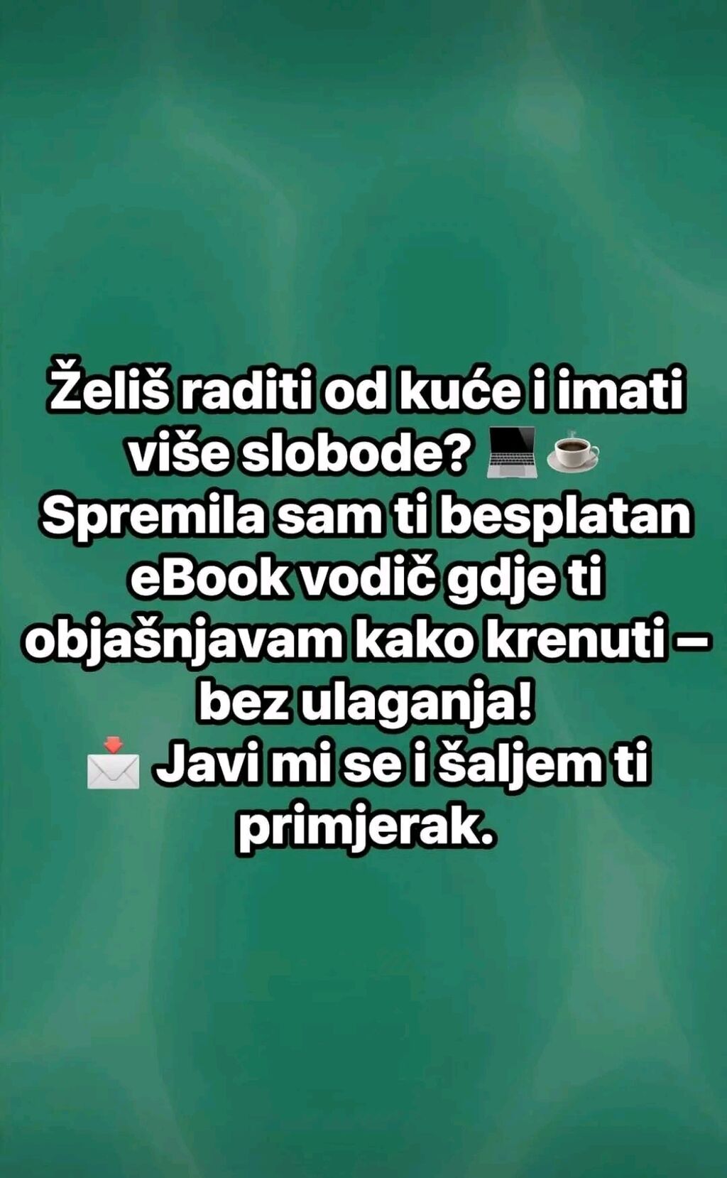 Rad od kuće nikada nije bio lakši i jednostavniji! Ovdje nema