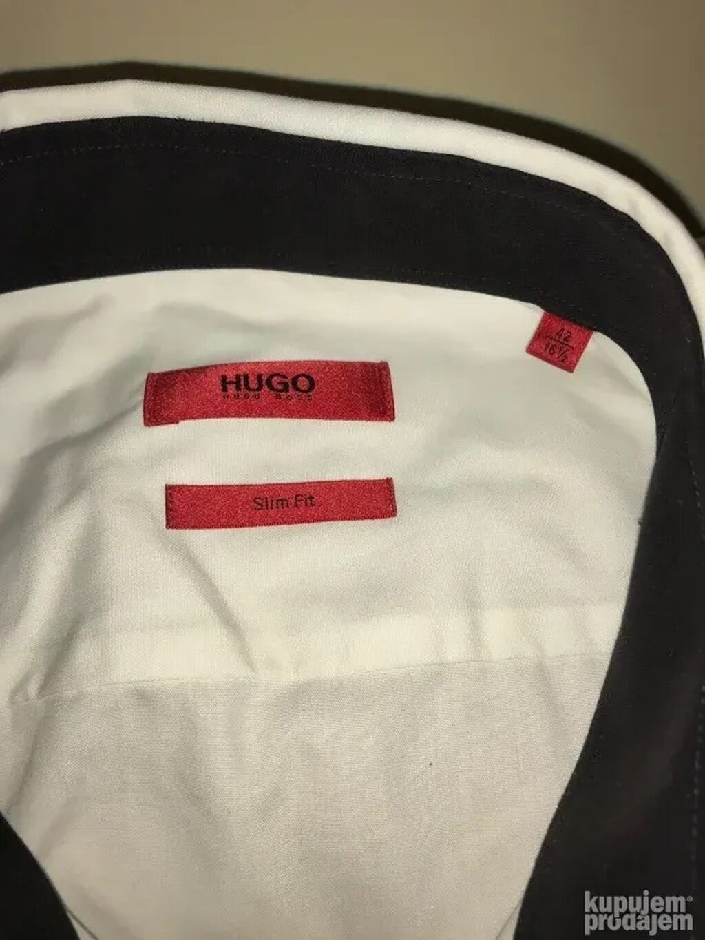 Original Hugo Boss kosulja 41/42 NOVA RED LINE ( crveni BOSS ) 100%
