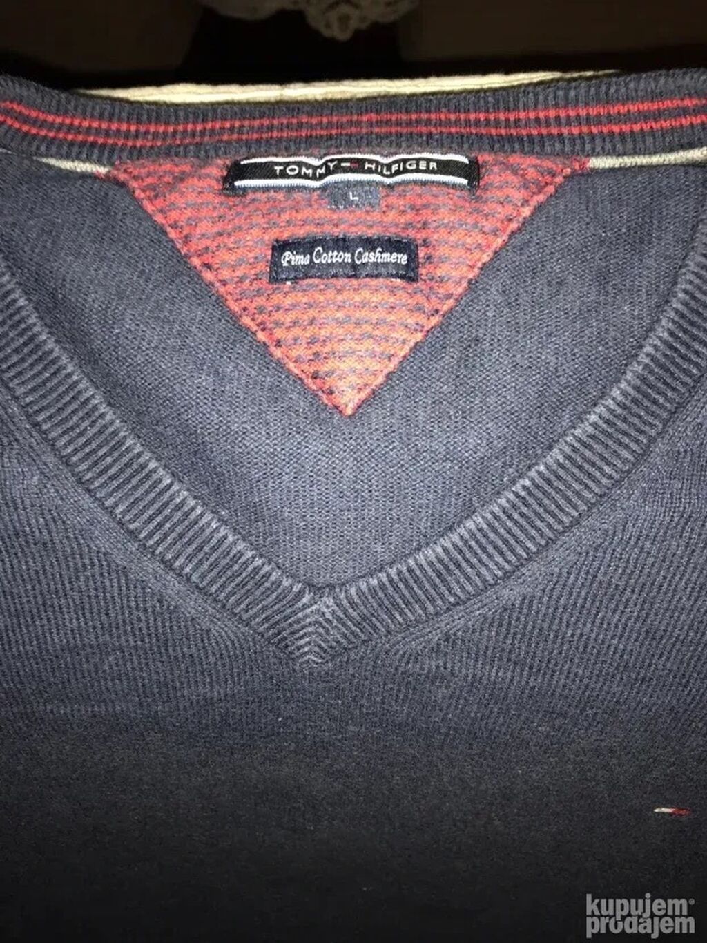Original Tommy Hilfiger dzemper L / 3 komada Pima Cotton - Casmear