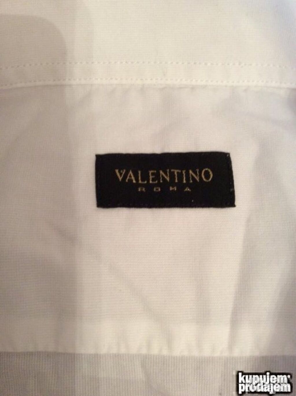 Original VALENTINO kosulja L 100% extra fine cotton Ramena 50cm