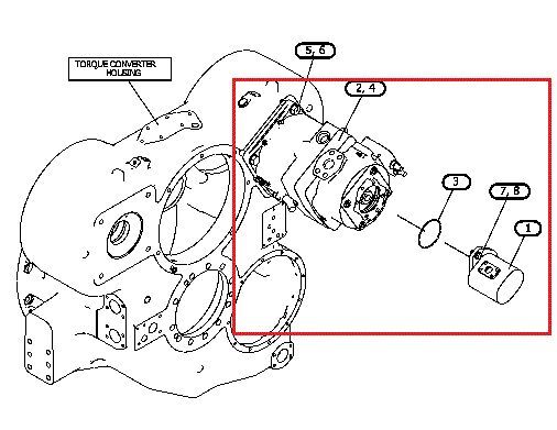 Caterpillar 2801708 hidraulična pumpa za Caterpillar 992K 992G 854 854K 854G prednjeg utovarivača