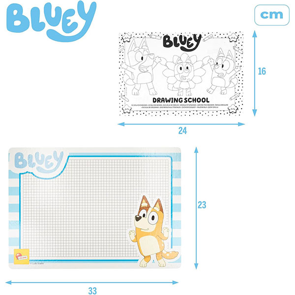 Bluey edukativni set škola crtanja 99382