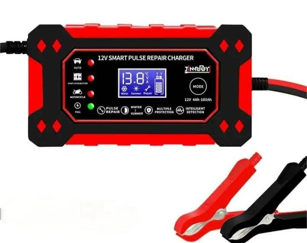 Pametni punjač akumulatora JINNUOYI 12V Smart Pulse Repair Charger