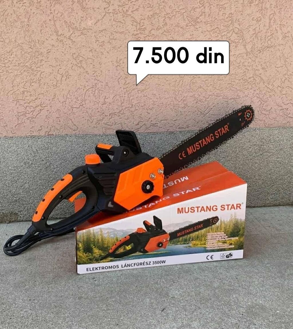 Cena 7.500 din Elektična testera MUSTANG STAR 3500W Nova elektricna