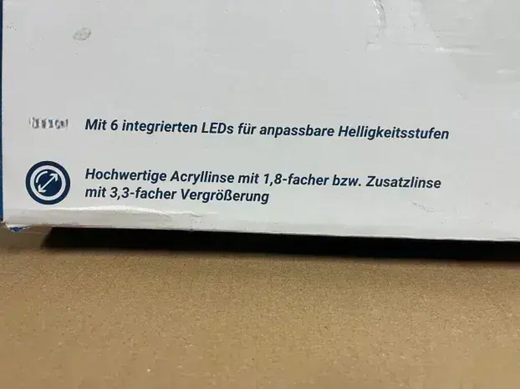 *** AKCIJA *** 1780 Stona lupa MAGINON sa LED TL-120 Faktor uvećanja