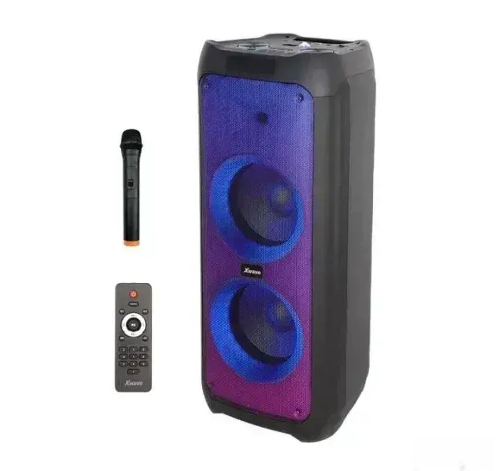 Xwave Party 1024 Bluetooth zvučnik TWS/100W/FM/USB/TF/AUX/LED color