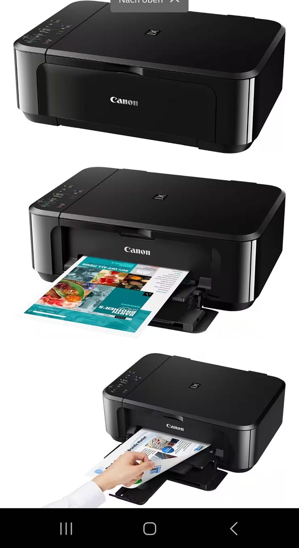Canon Pixma inkjet multifunkcionalni uređaj – štampač/skener/kopir -