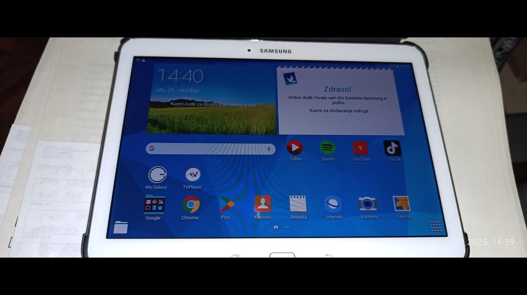Samsung Galaxy Tab 3 10.1 (GT-P5210) – WiFi, 16GB