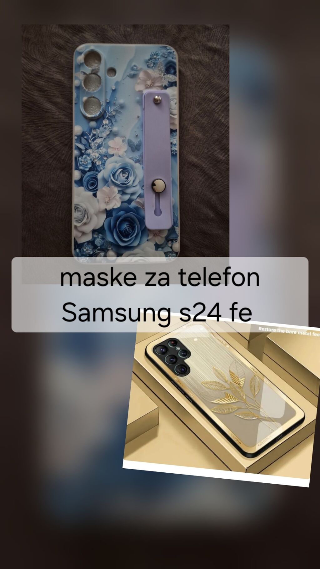 Maska za Samsung S24 FE, Sa ojačanim ivicama