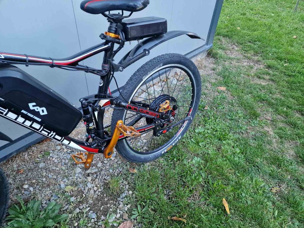 Električni MTB bicikl – full suspension - Ram sa punim ogibljenjem