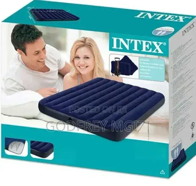 *** AKCIJA *** #2760 Dupli vazdušni krevet na naduvavanje INTEX Air