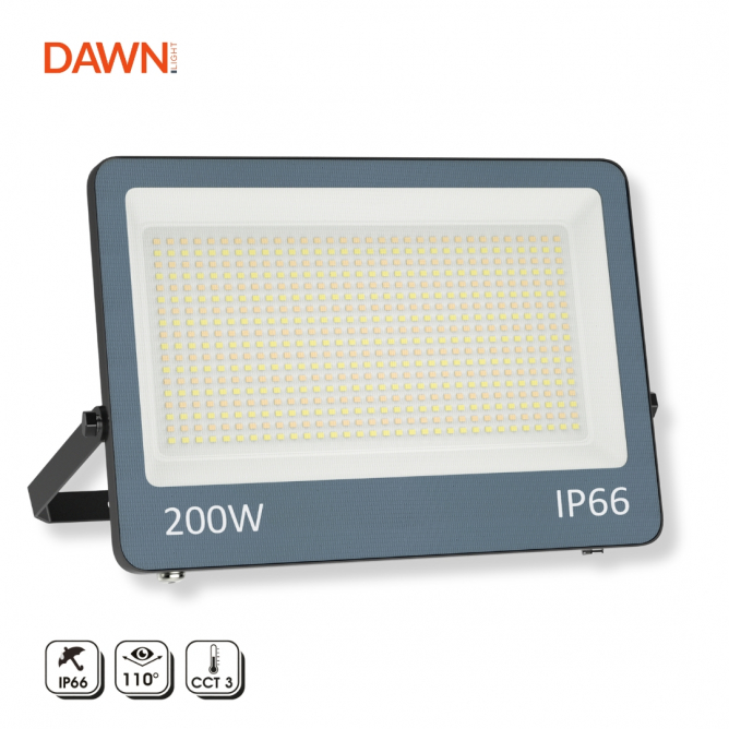 1 DAWN LED REFLEKTOR GN-FL913-200W CCT 20000LM 110° IP66 250253