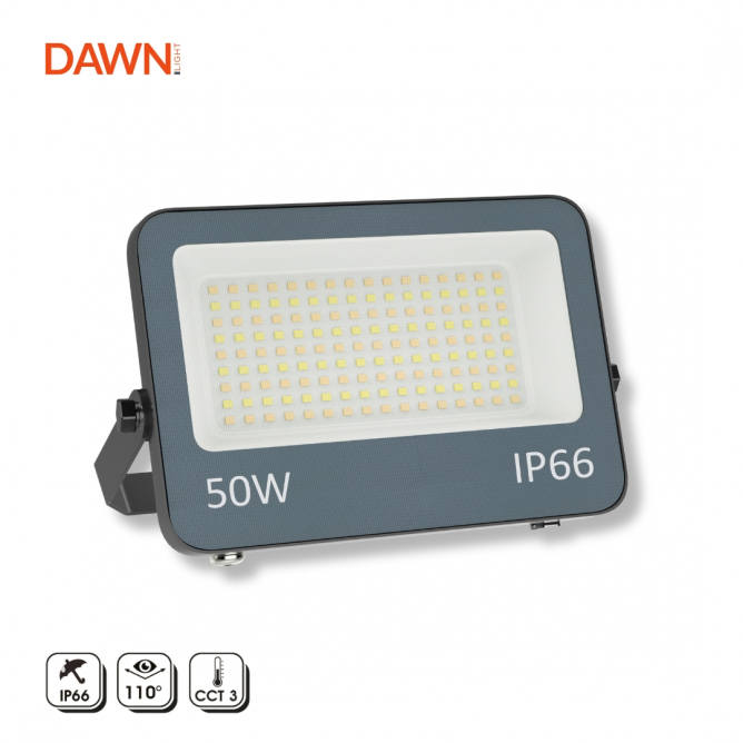 1 DAWN LED REFLEKTOR GN-FL913-50W CCT 5000LM 110° IP66 250247