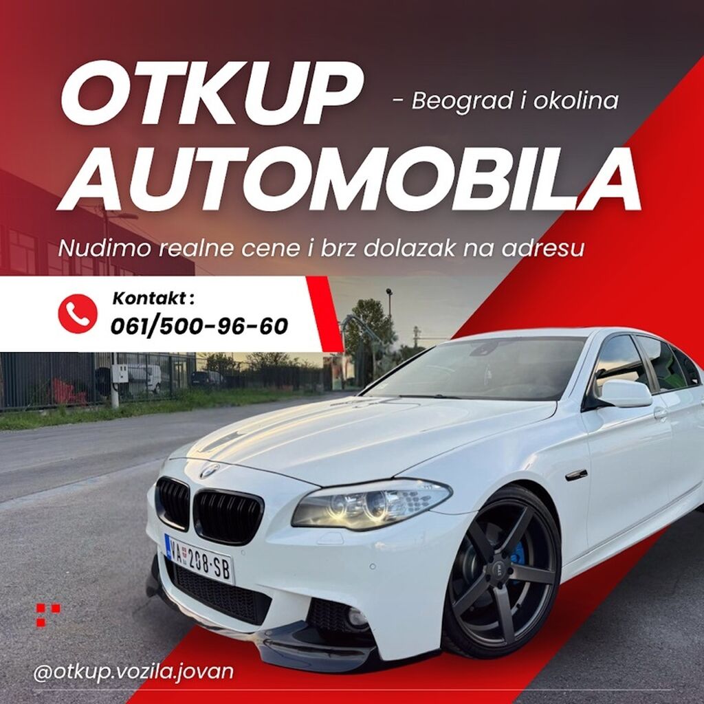 OTKUP AUTOMOBILA – Beograd i okolina - Profesionalna usluga otkupa