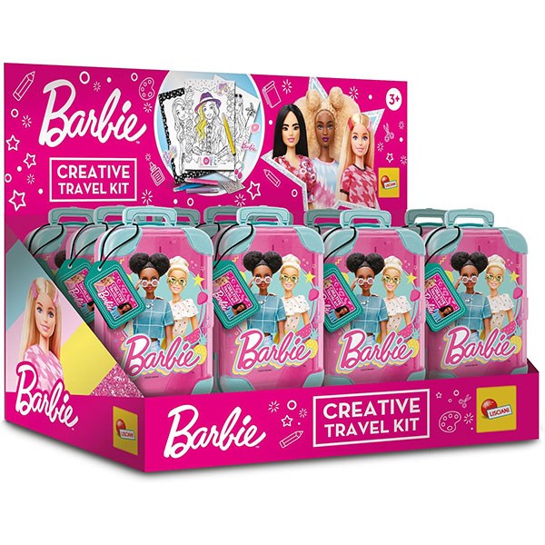 Barbie Kreativni kofer Travel Lisciani 104666