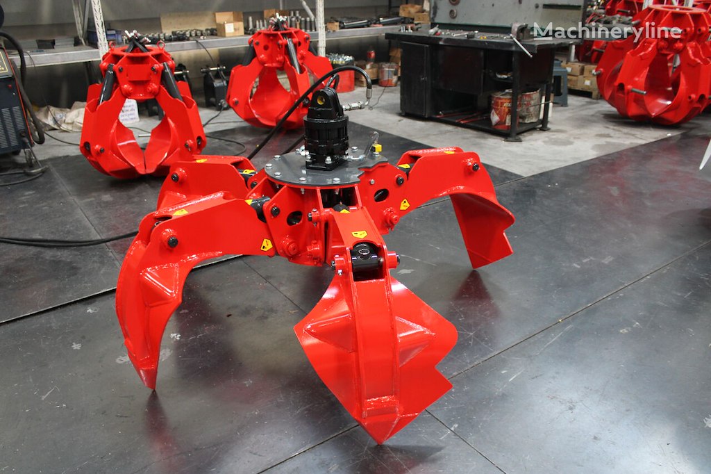 Novi Mikron Hidrolik Scrap Grapple 0.3 m3 for Truck Crane grejfer